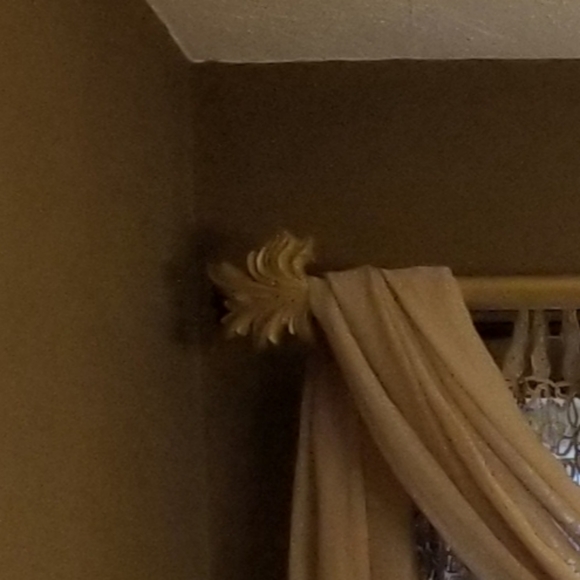 Accents | Elegant Gold Leaf Curtain Rod | Poshmark